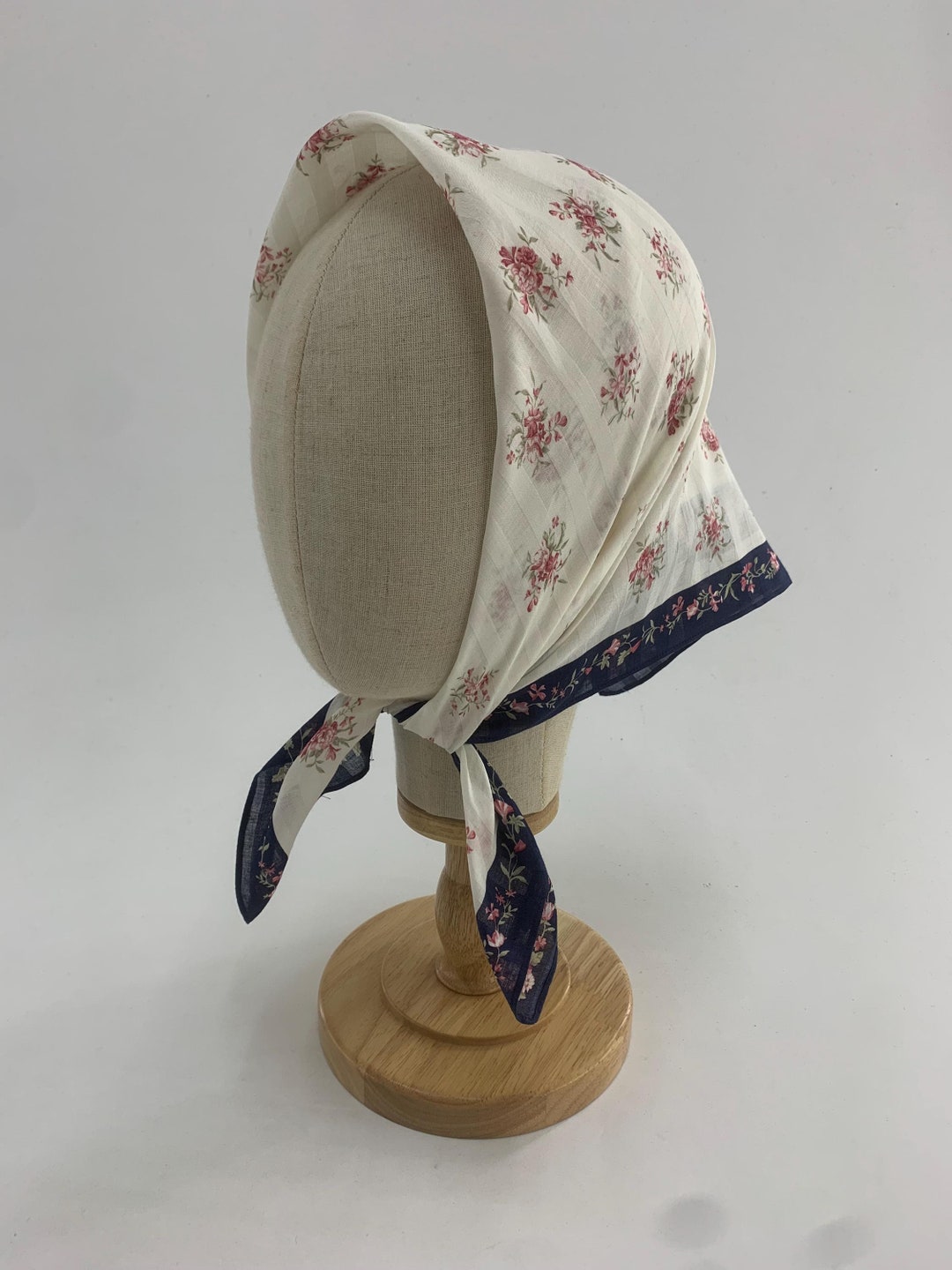 Vintage Yoshie Inaba Authentic Japanese Scarf Babushka Handkerchief ...