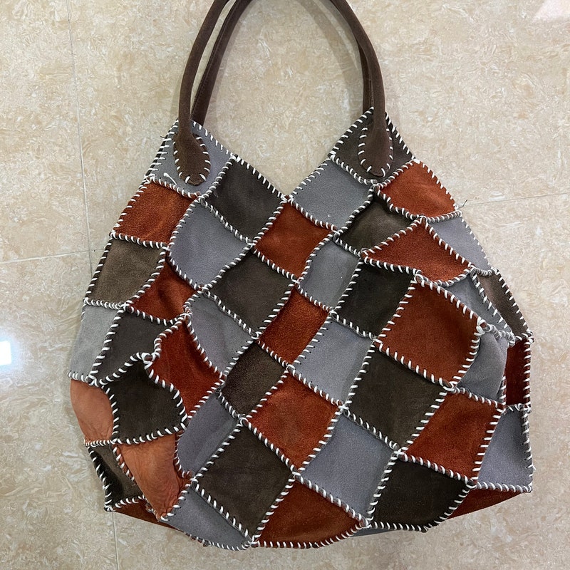 Leather Patchwork - Etsy