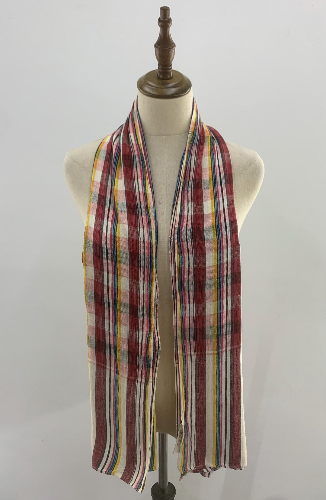 Vintage Authentic Jim Thompson Stole Scarf Muffler Accessories Neckwear ...