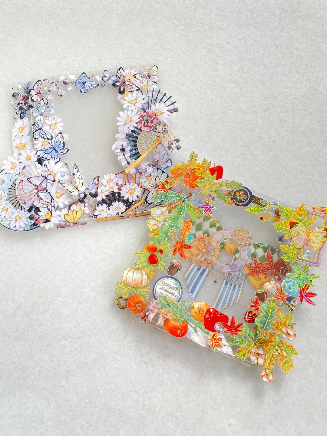 3D Decorated Toploader flowers Theme for KPOP & Anime Photocards ...