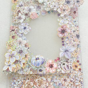 3D Decorated Toploader (flowers Theme) for KPOP & Anime Photocards ...