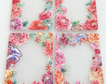 3D Decorated Toploader bottle Flowers Theme for KPOP & Anime Photocards ...