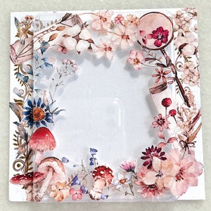 3D Decorated Toploader bottle Flowers Theme for KPOP & Anime Photocards ...
