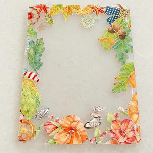 Decorated Toploader (gear and Flower Theme) for KPOP & Anime Photocards ...