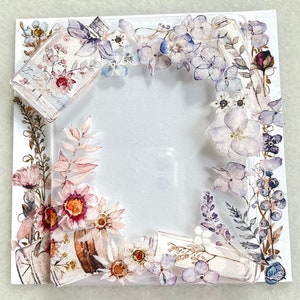 3D Decorated Toploader bottle Flowers Theme for KPOP & Anime Photocards ...