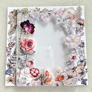 3D Decorated Toploader bottle Flowers Theme for KPOP & Anime Photocards ...