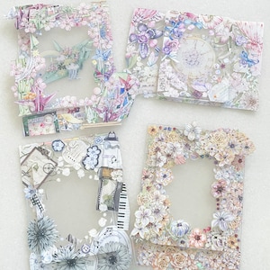 3D Decorated Toploader (flowers Theme) for KPOP & Anime Photocards ...