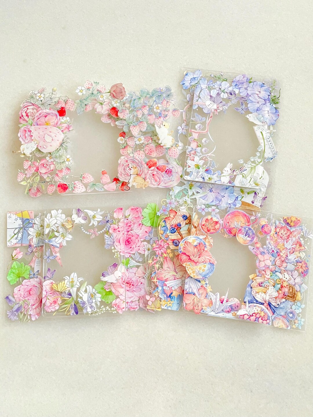 3D Decorated Toploader (flower and Animal Theme) for KPOP & Anime ...