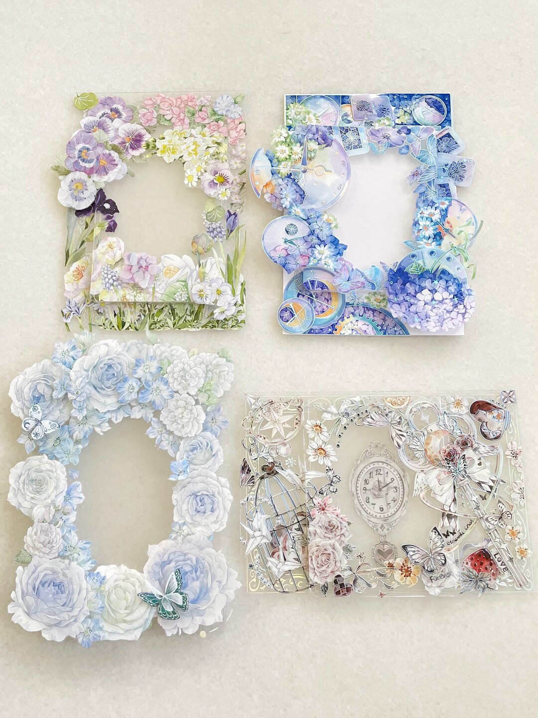 3D Decorated Toploader flowers Theme for KPOP & Anime Photocards ...