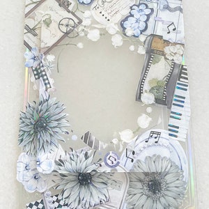 3D Decorated Toploader (flowers Theme) for KPOP & Anime Photocards ...