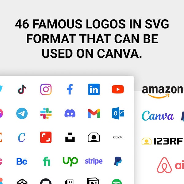 Famous Logo Svg - Etsy