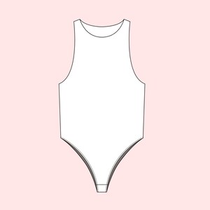 Bodysuit Sewing Pattern - PDF Instant Download - Bridget Bodysuit - Etsy