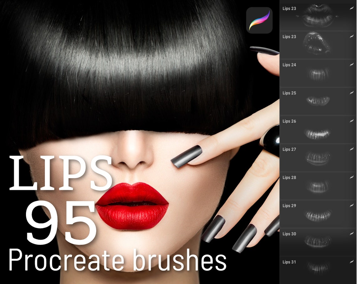 1000 Procreate Brushes Ipad Brushes Portrait Brush for - Etsy