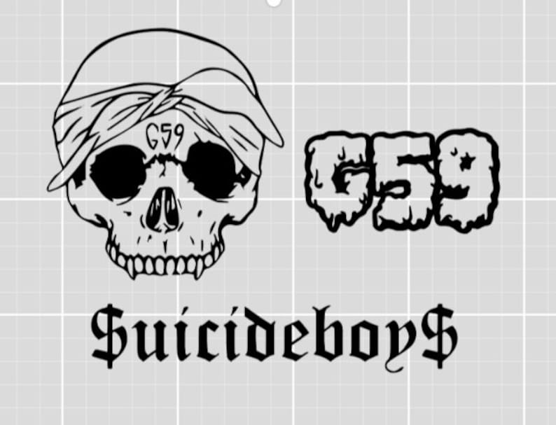 Suicideboys Decal Sticker Bundle Choose Your Color Etsy