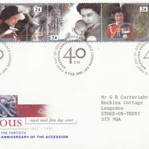 Great Britain / UK Royal Family - First Day Covers Vintage, Multiple ...