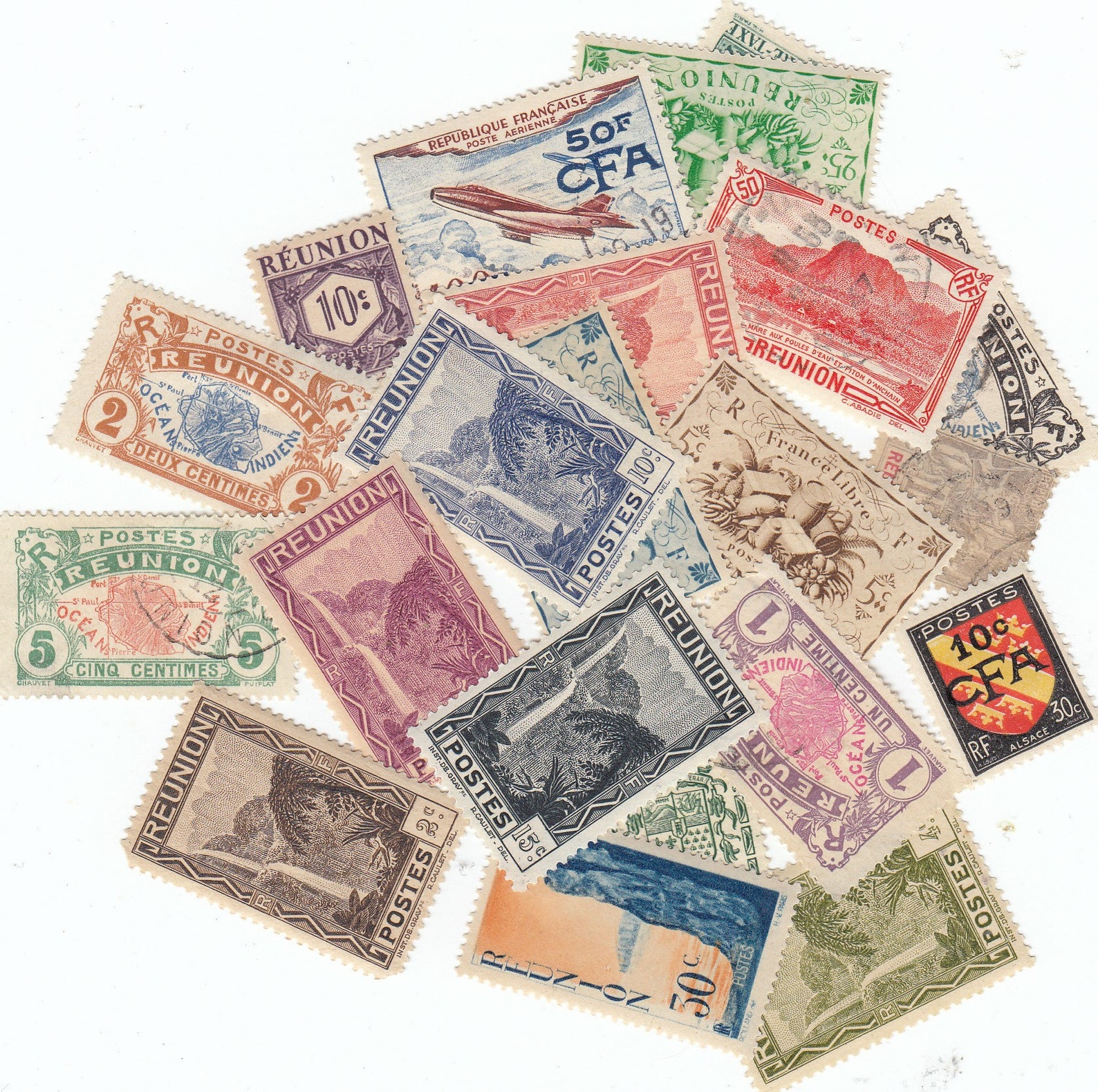Vintage Treasury Hunt Gibraltar off Paper for Artist, Crafting ...