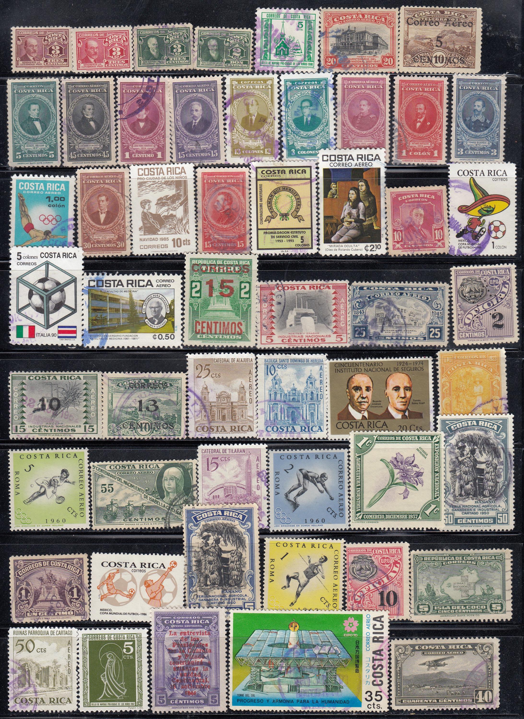 Treasure Hunting - Uncheck Used Stamps From Caribbean, Central & South ...