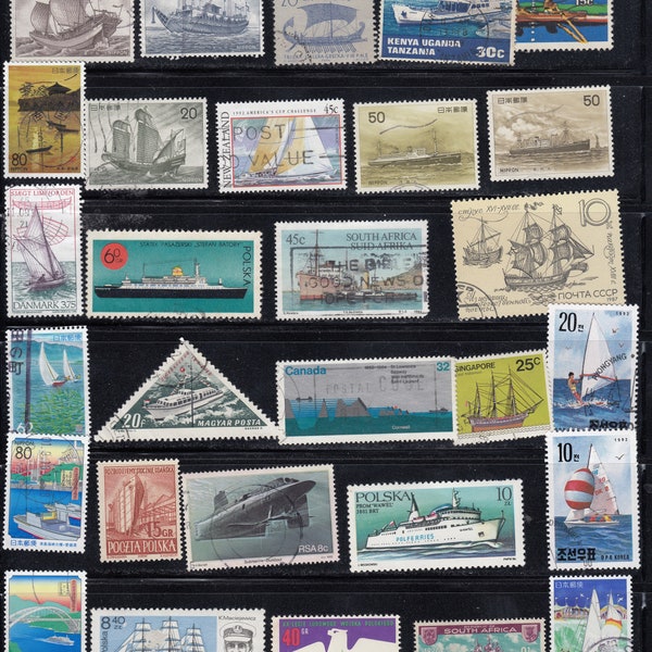 Boat Stamp - Etsy