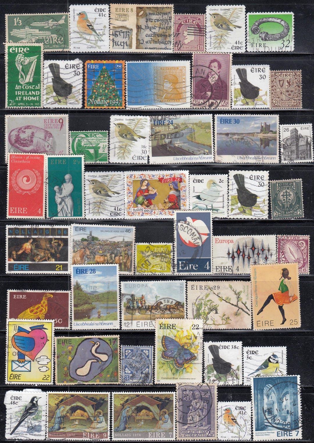 Ireland - Lot of Mint/used Postage Stamps, - for Stamp Collecting ...