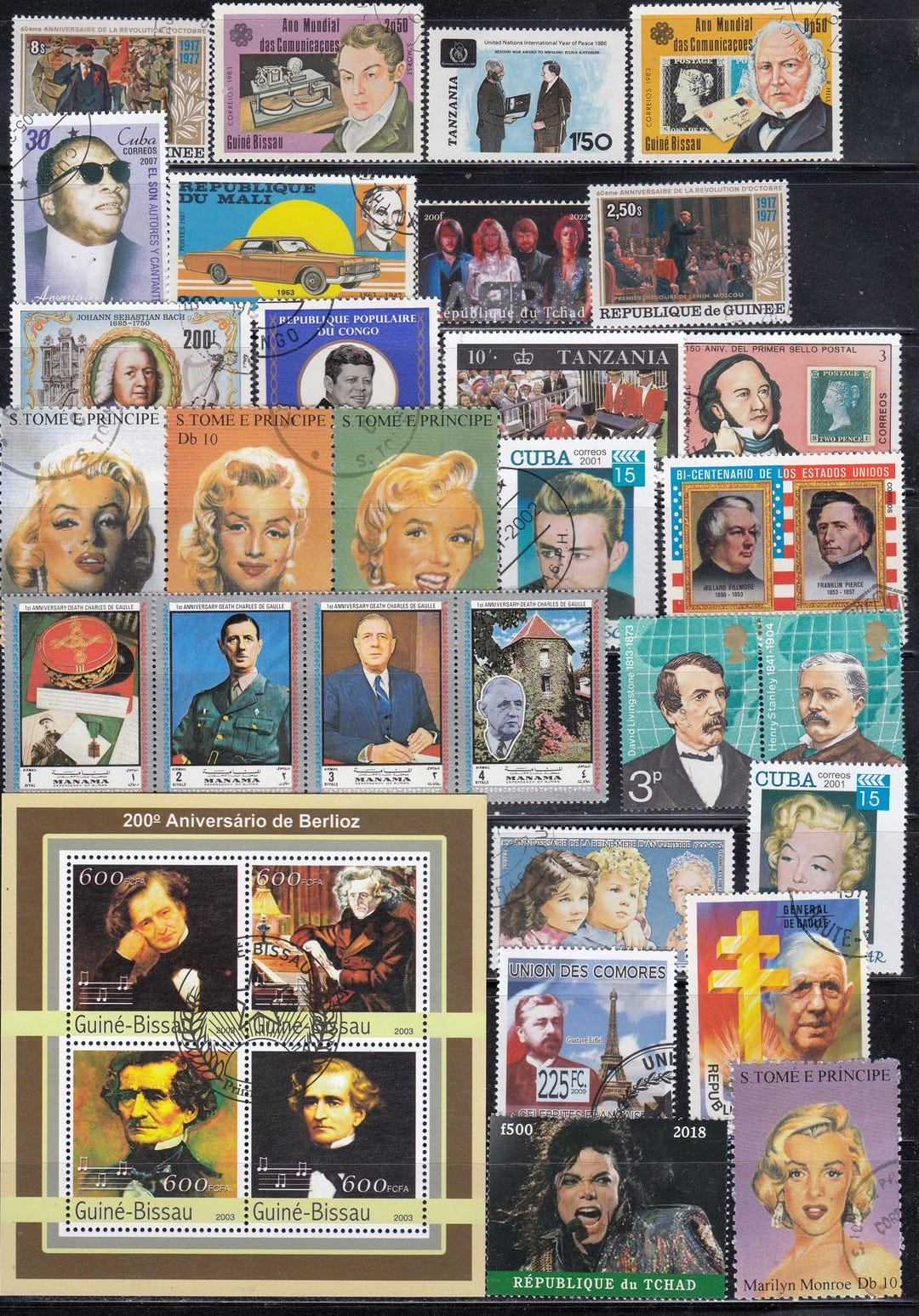 Vintage Famous People in the World -- From Different Countries - Etsy