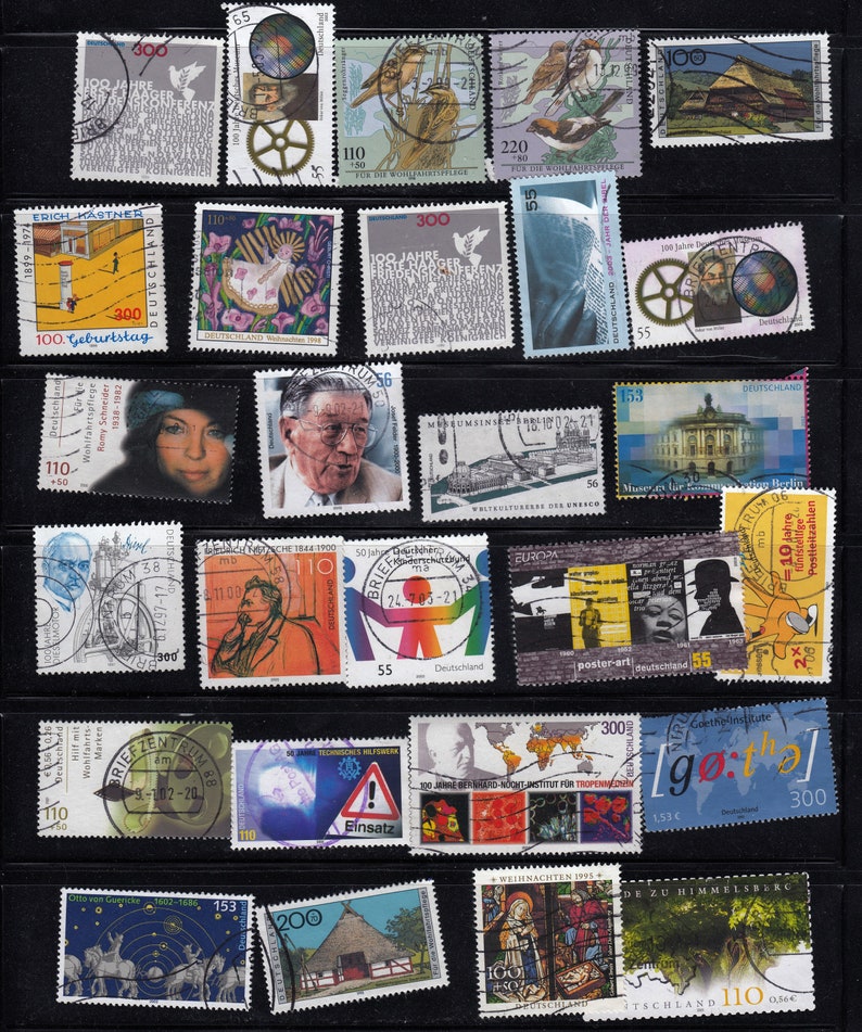 Germany Used Postage Stamps Multiple Lots off Paper for - Etsy