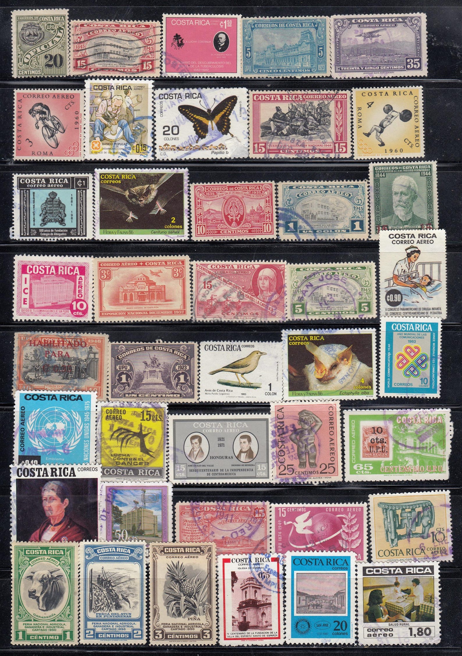 Treasure Hunting - Uncheck Used Stamps From Caribbean, Central & South ...