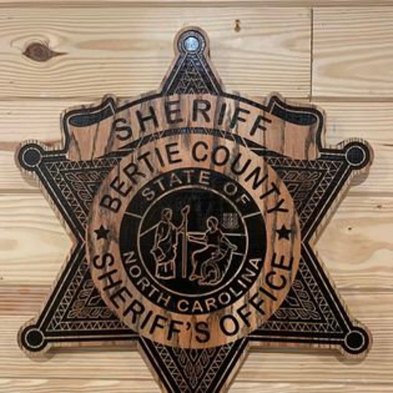 FREE Shippingwooden Badges/full Color/epoxy Badges/law Enforcement ...