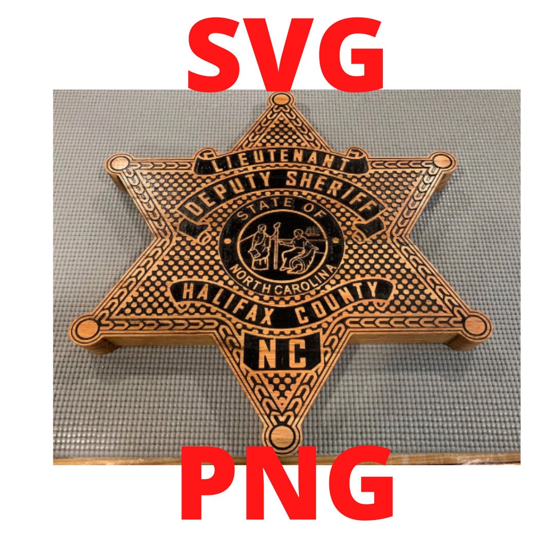 Deputy Sheriff SVG CNC File - Etsy