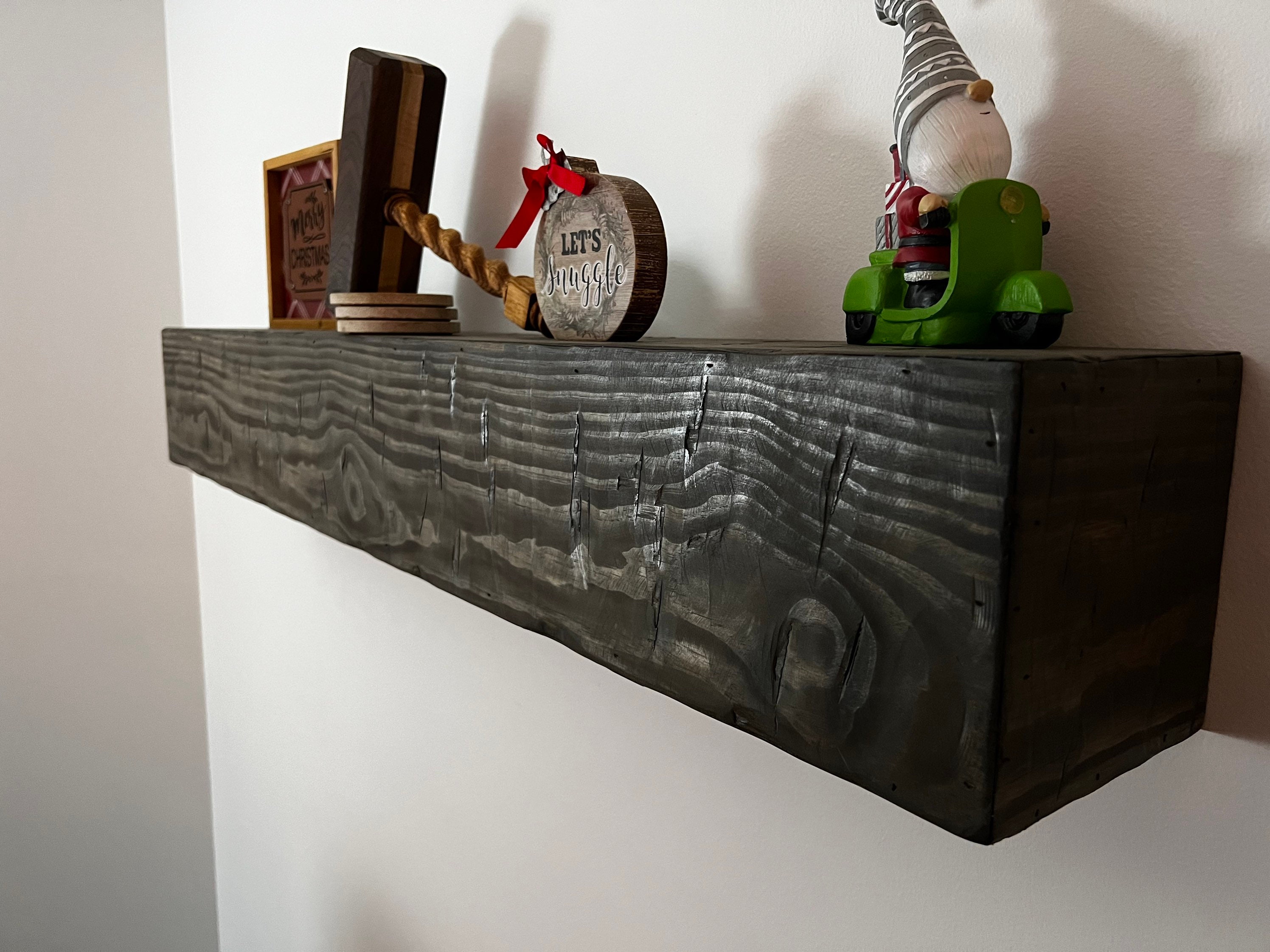 Farmhouse Floating Shelf ***easy Installation!! - Etsy