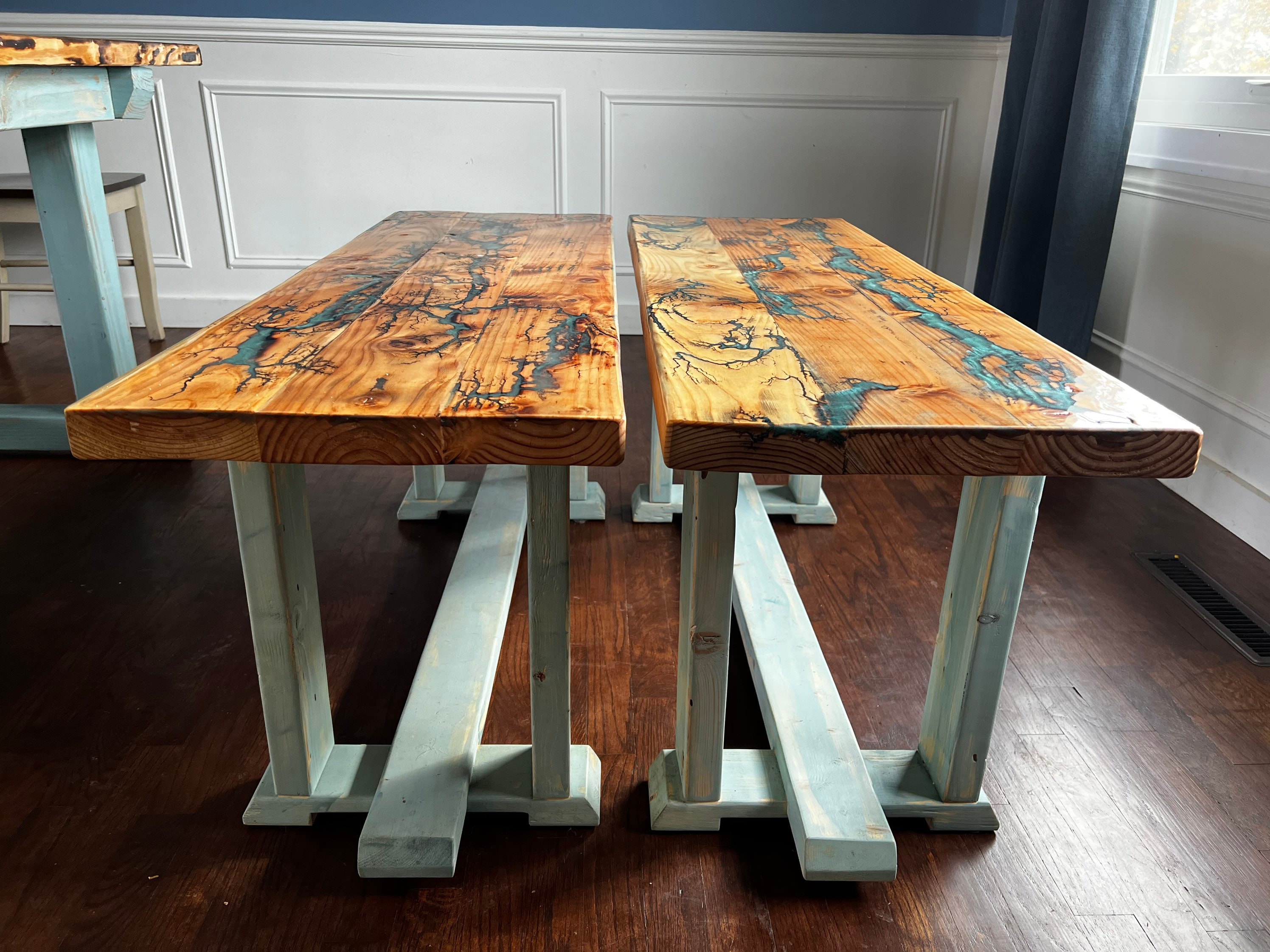 Farmhouse Dining Bench - Etsy