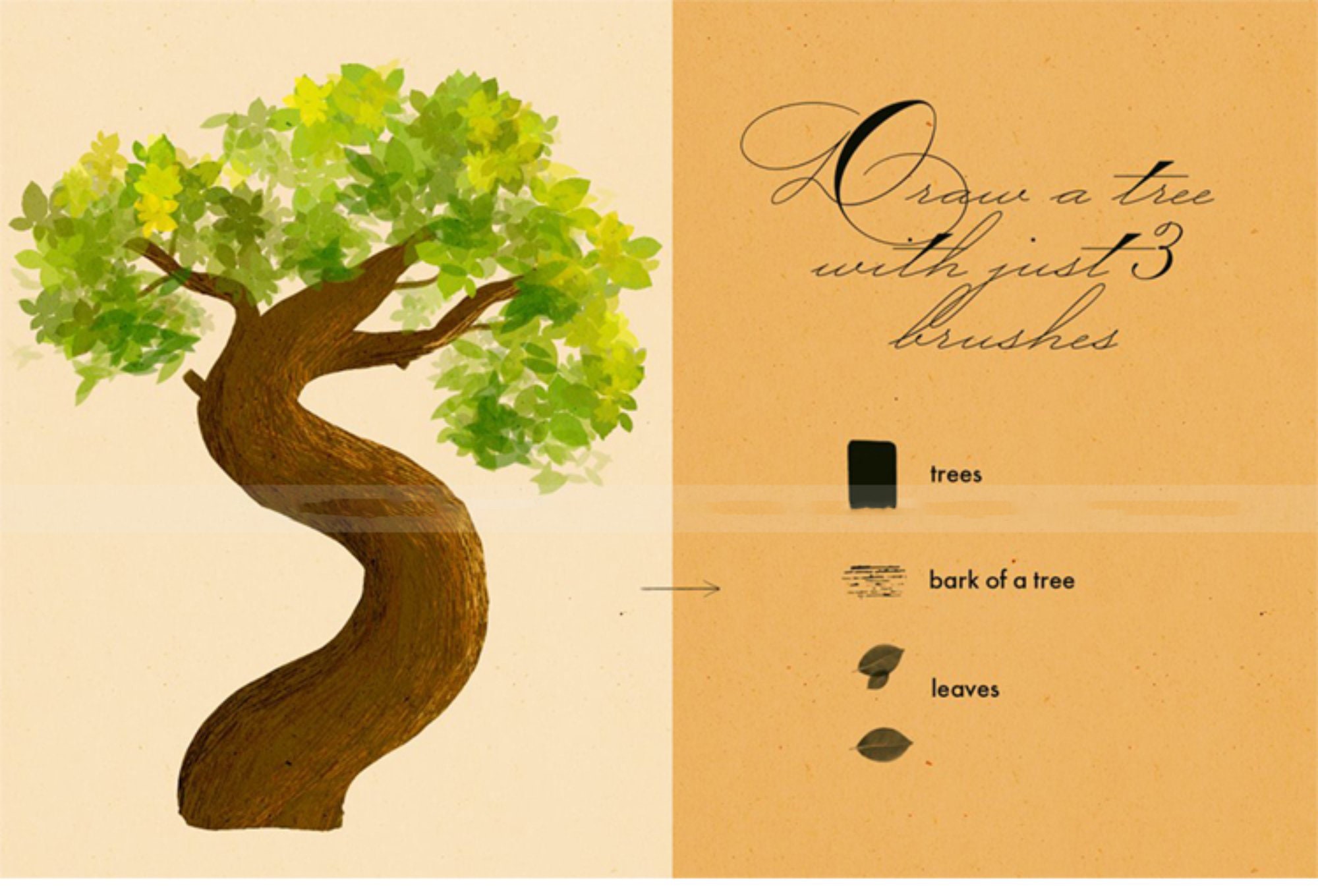 Foliage Brushes/ Photoshop Brushes/ Brushes Set/ Forest Brushes ...