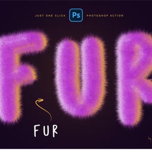 Realistic Fur Photoshop Brushes: Animal Hair Effects (digital Download ...