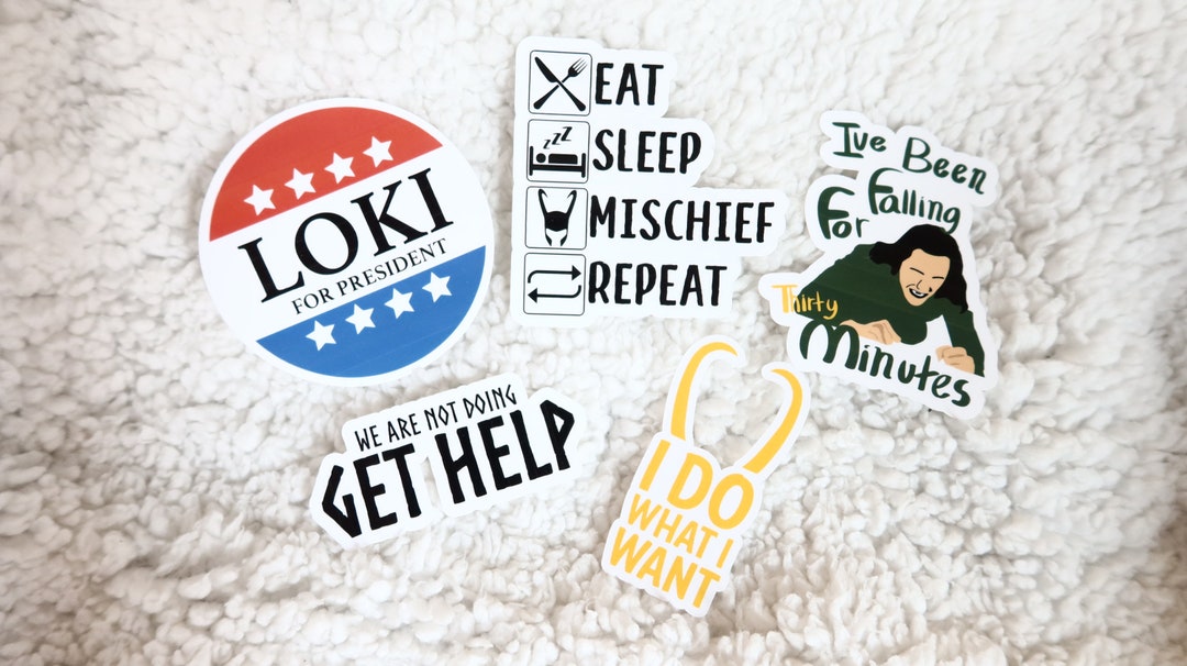 Loki / Loki Stickers / Loki for President / God of Mischief / I've Been ...
