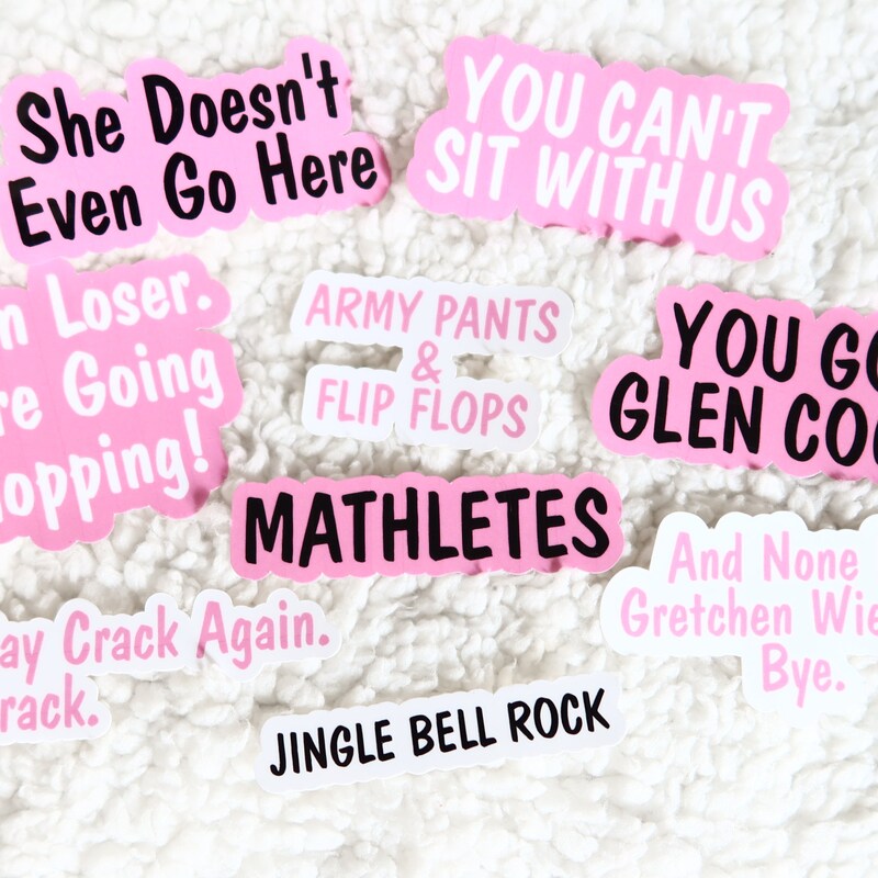 Mean Girls Mini Stickers - Etsy