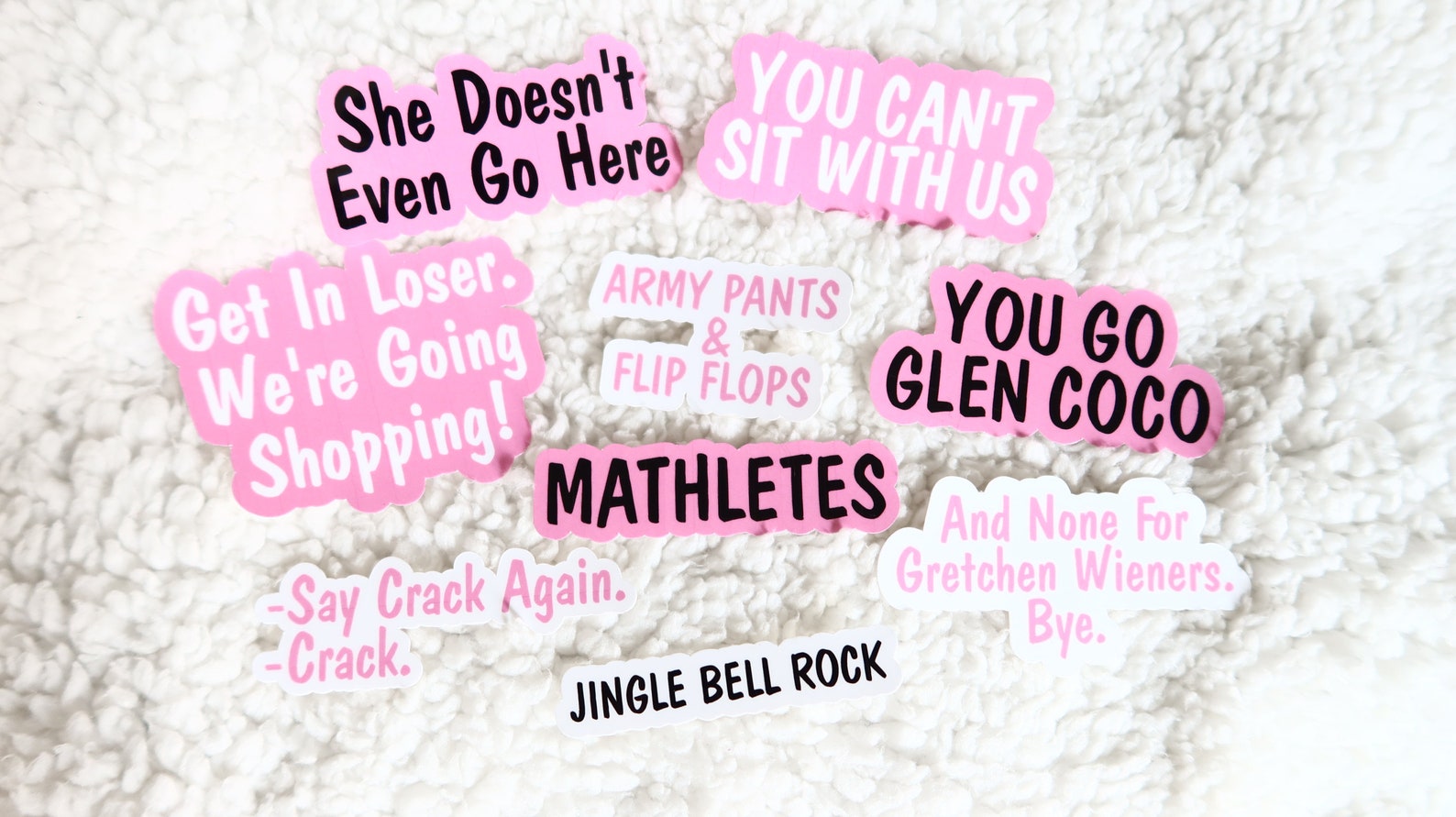 Mean Girls / Mean Girls Stickers /mean Girls Party / so Fetch / October ...