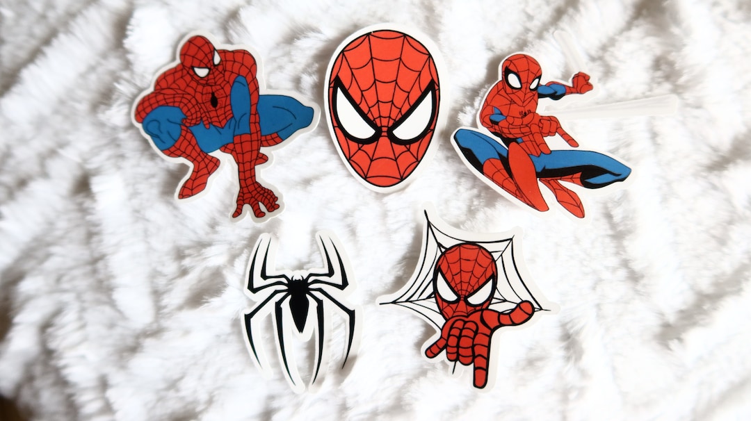 Spider Man / Spidey / Spider / Spider Man Stickers / Go Web / Blue ...