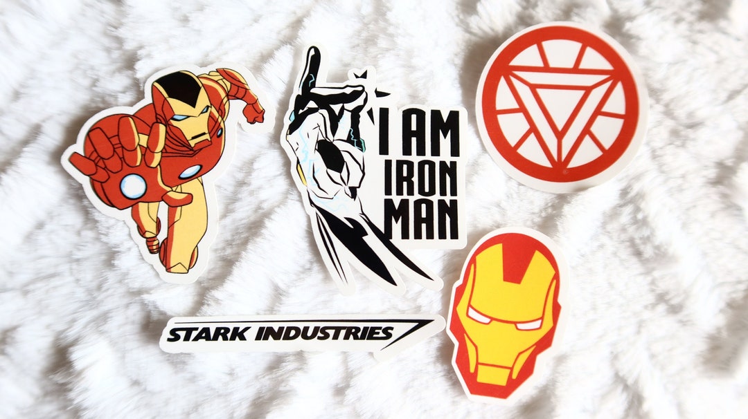 Iron Man Stickers / Tony Stark / Stark Industries Stickers / I Am Iron ...