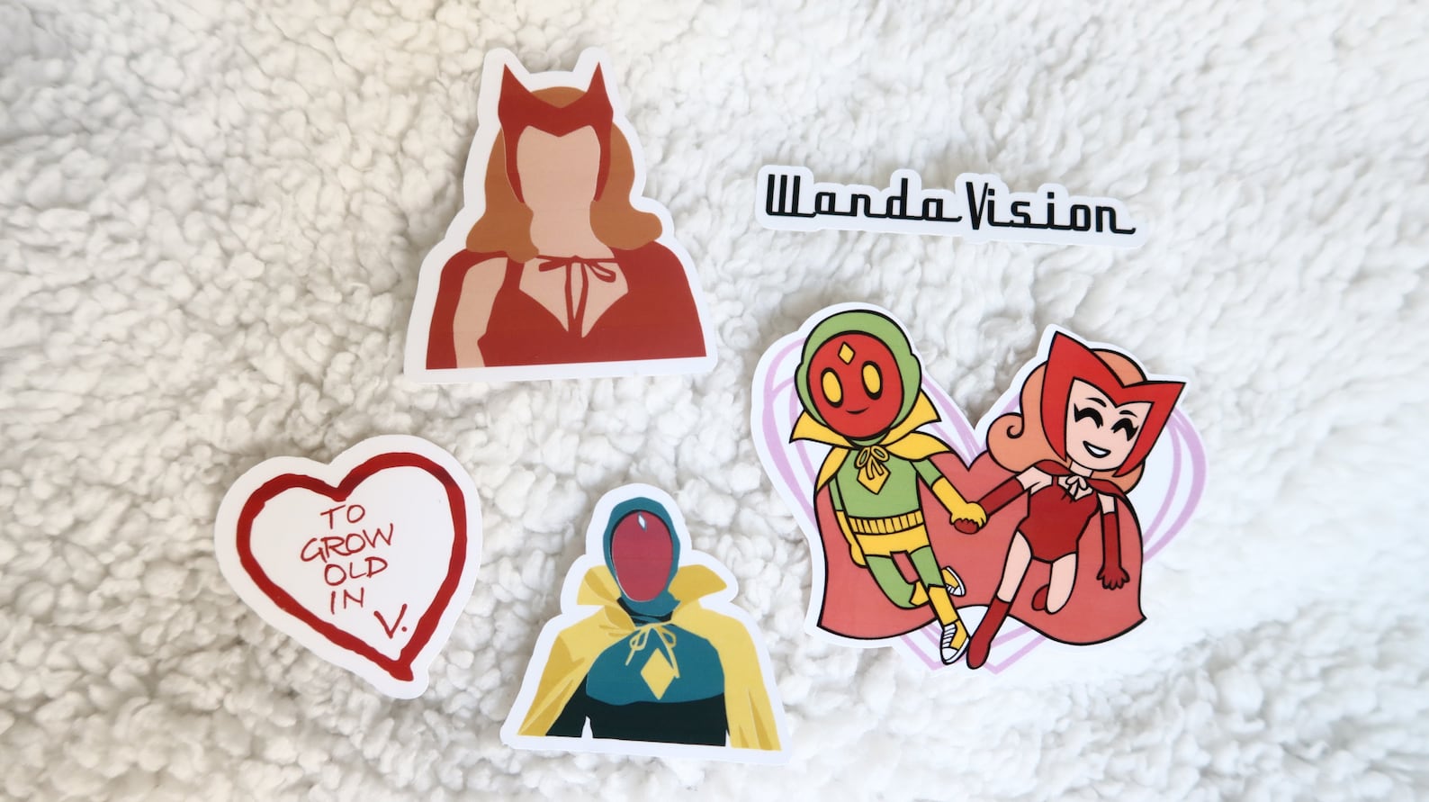 Wandavision Inspired / Stickers / Waterproof / Scarlet Witch Inspired ...