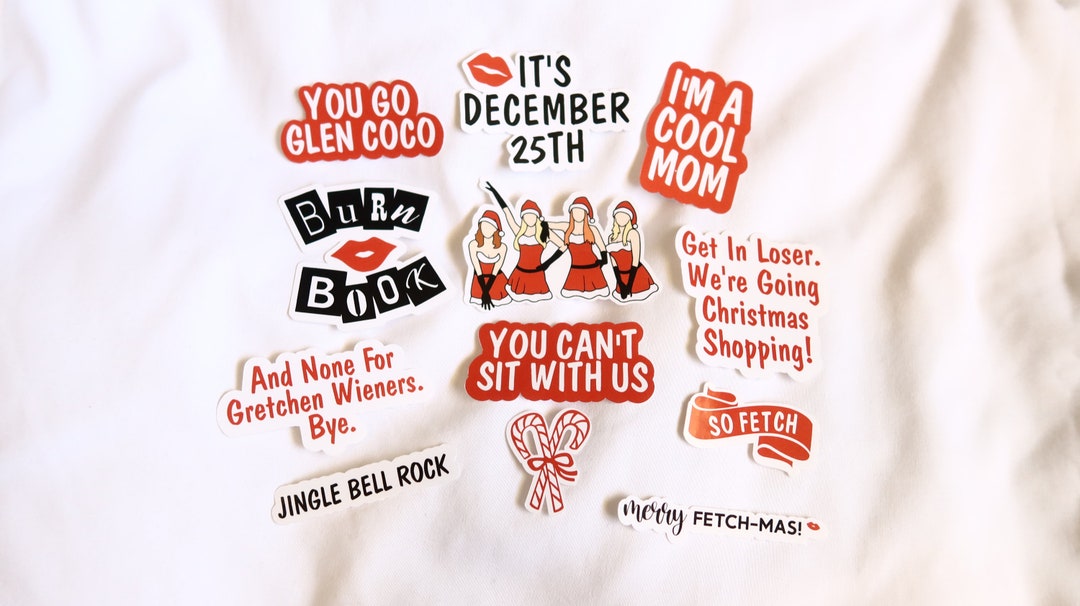 Mean Girls / Mean Girls Stickers /mean Girls Party / so Fetch / October ...