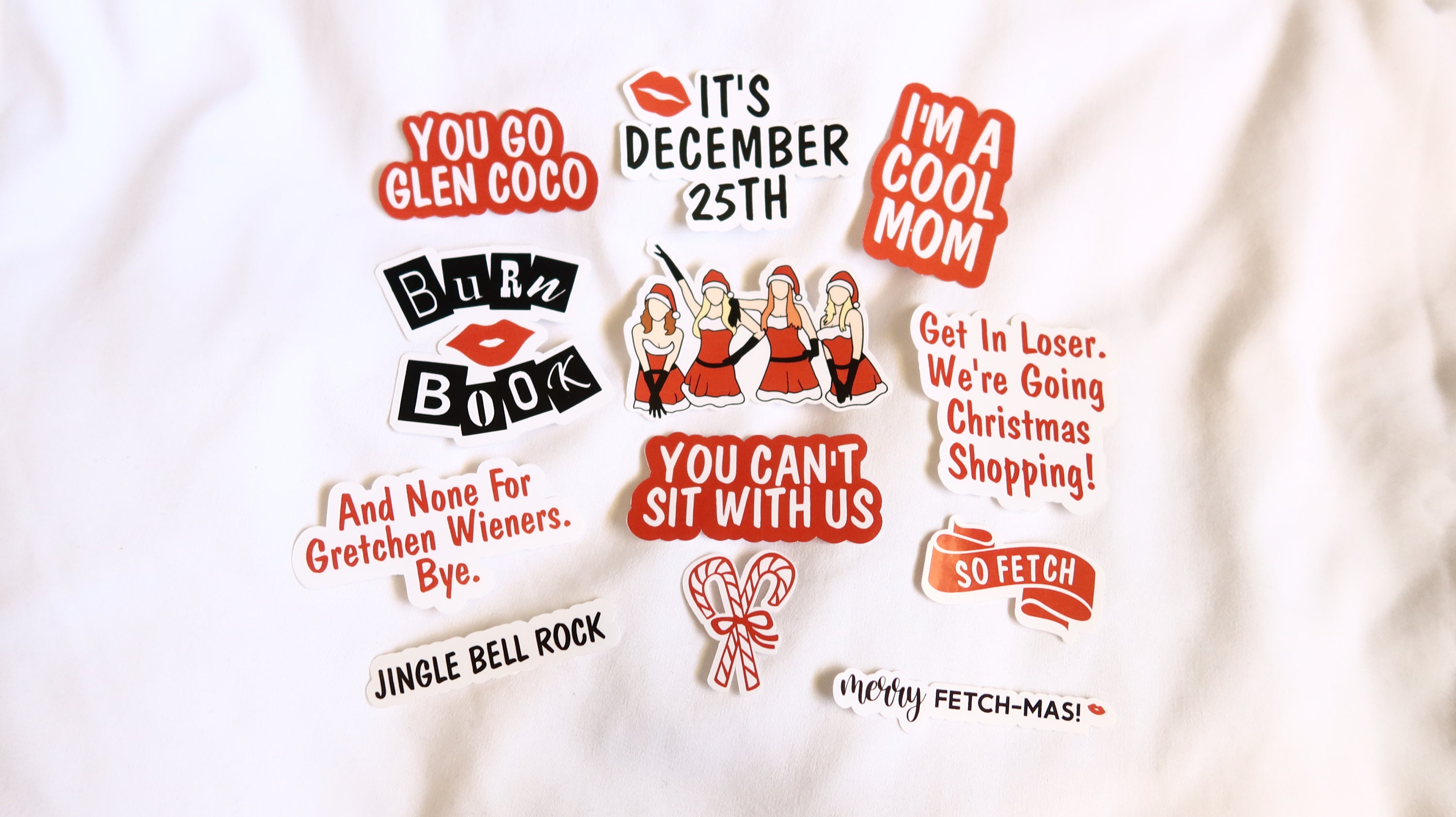 Mean Girls / Mean Girls Stickers /mean Girls Party / so Fetch / October ...