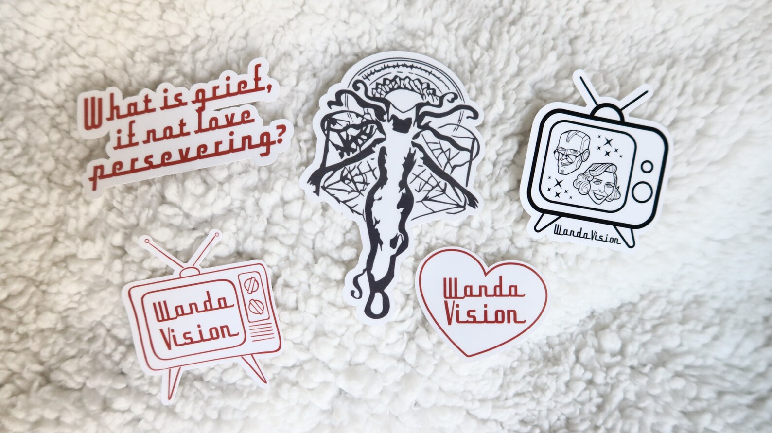 Wandavision Inspired / Stickers / Waterproof / Scarlet Witch Inspired ...