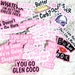 Mean Girls / Mean Girls Stickers /mean Girls Party / so Fetch / October ...