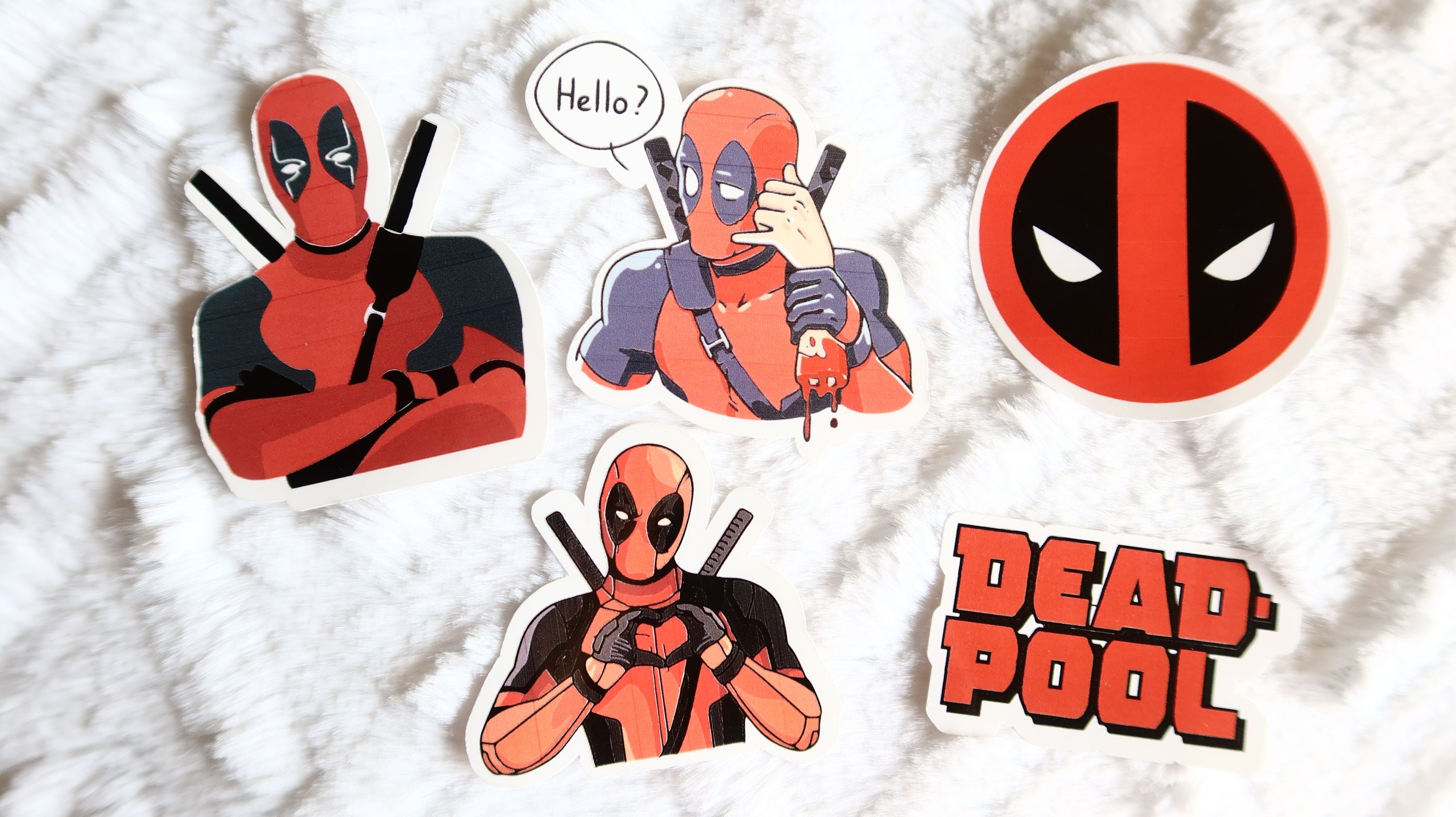 Deadpool / Comics / Funny / Deadpool Stickers / Cosplay / Art - Etsy