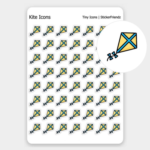 Kite Stickers - Etsy