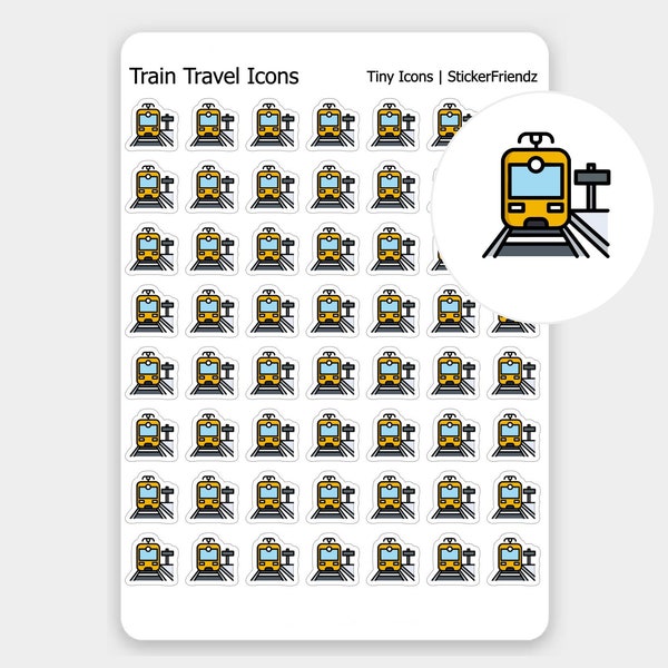 Train Sticker - Etsy