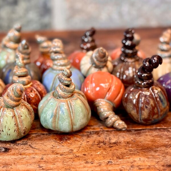 Ceramic Pumpkin - Etsy