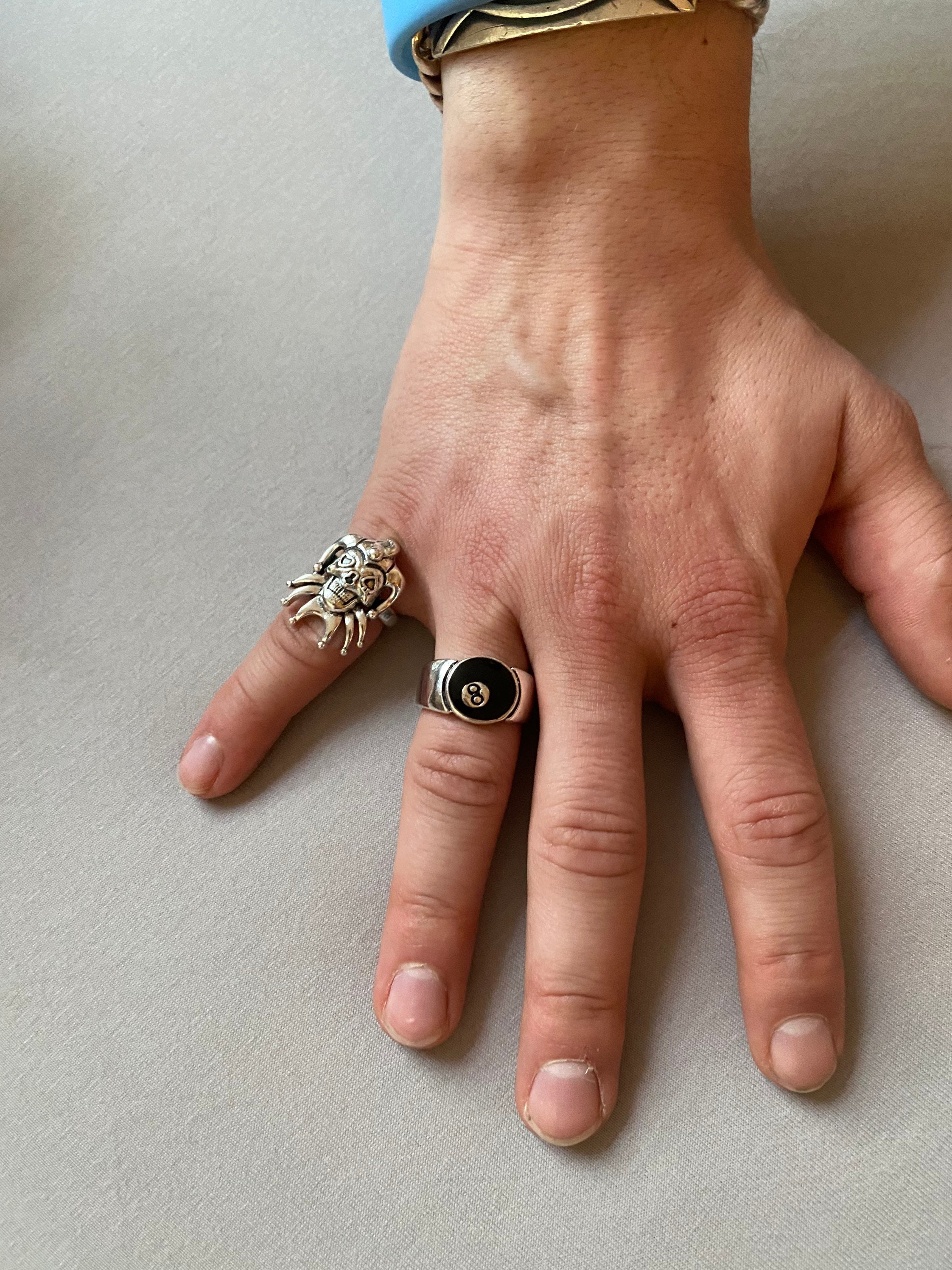 8 Ball Ring - Etsy