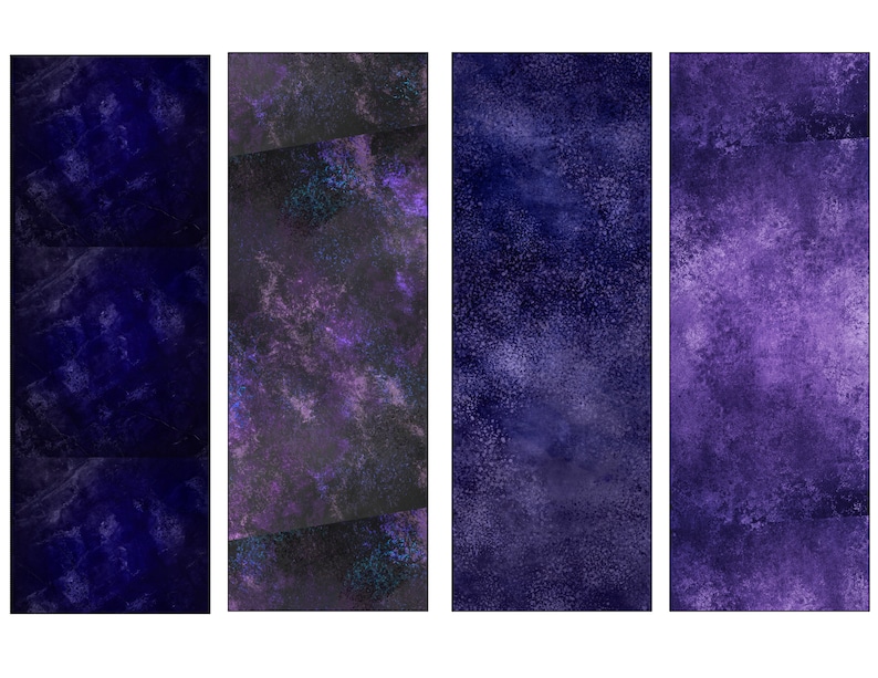 40 Marble Printable Bookmarks 7X2 Size Assorted Colors and - Etsy