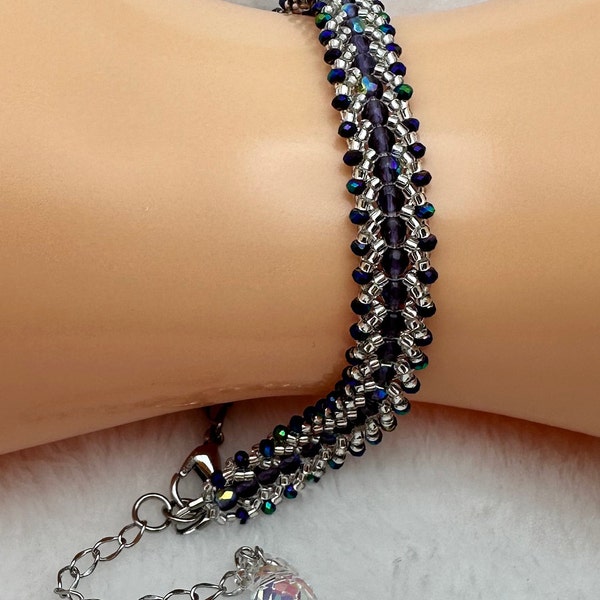 Handmade Crystal Bracelet - Etsy