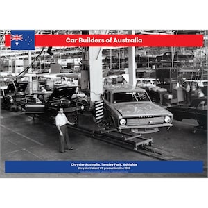 Chrysler Valiant VC Production Line Art Print – Adelaide, 1966 - Etsy